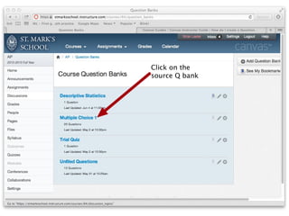 Quiz banks | PPT