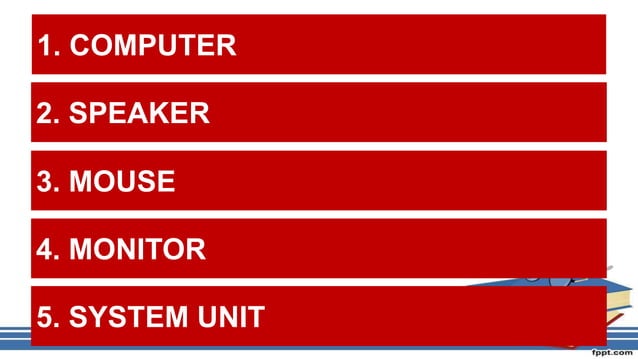 Quiz Basic Parts of Computer.pptx | Computer Peripherals | Computing