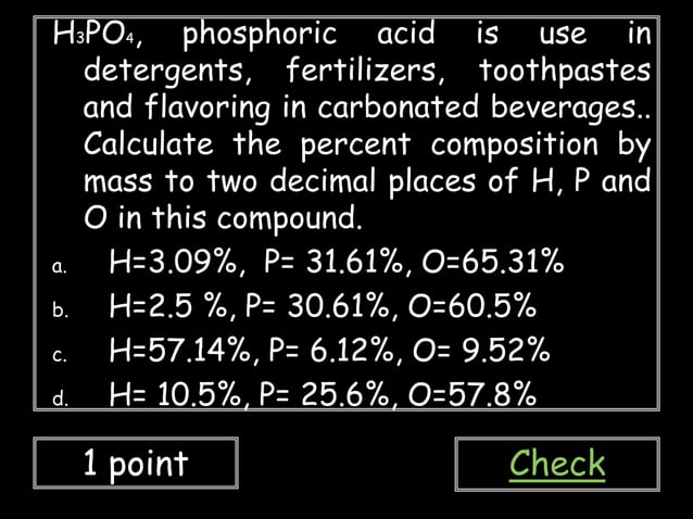 Quiz Bee (Chem).ppt | Chemistry | Science