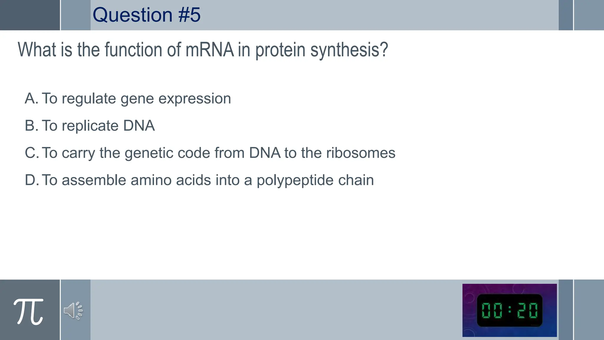 Quiz bee DNA^J Protein Synthesis^J Genetics Engineering.pptx