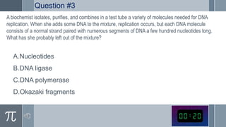 Quiz bee DNA^J Protein Synthesis^J Genetics Engineering.pptx