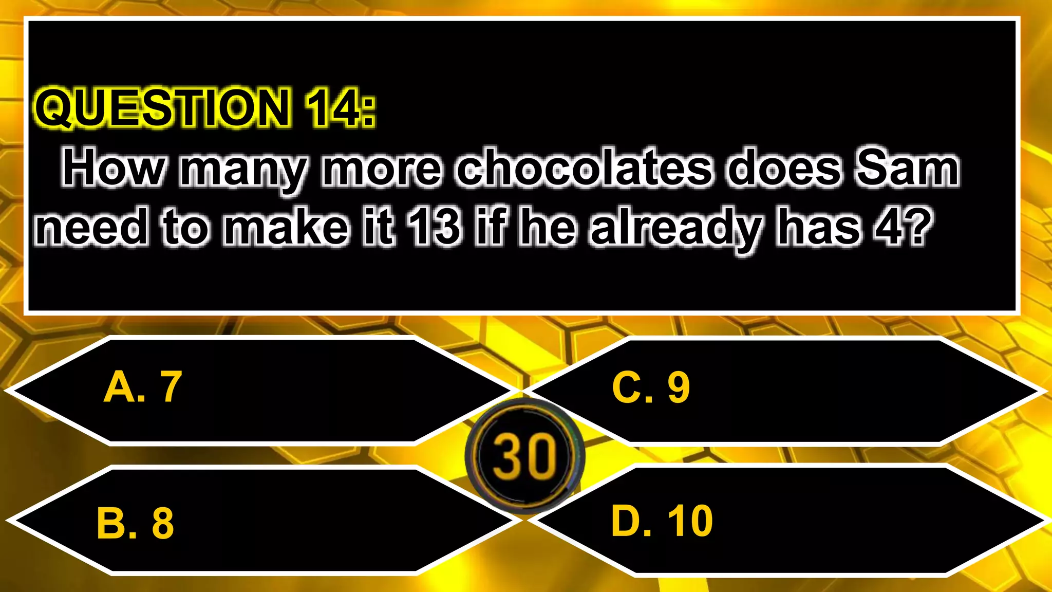 QUIZ BEE GAMIFIED POWERPOINT FREE TEMPLATE.pptx