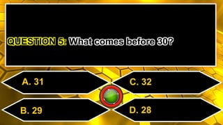 QUIZ BEE GAMIFIED POWERPOINT FREE TEMPLATE.pptx