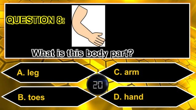 QUIZ BEE GAMIFIED POWERPOINT FREE TEMPLATE.pptx