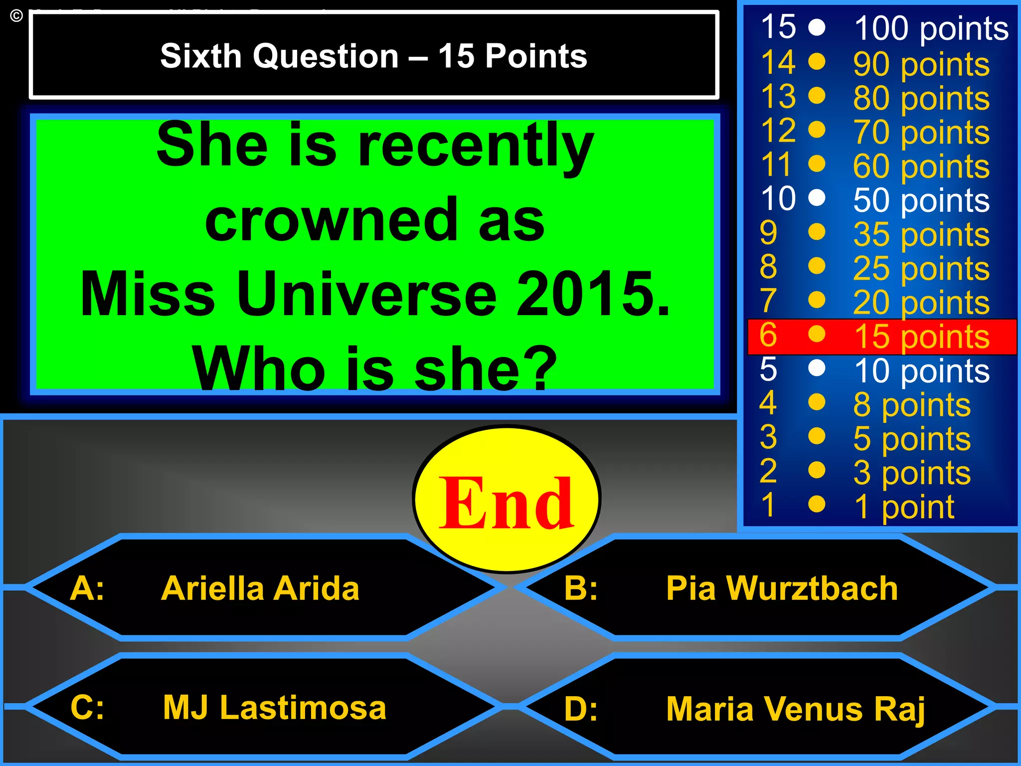 QUIZ BEE FOR GRADE 1-3 | PPTX