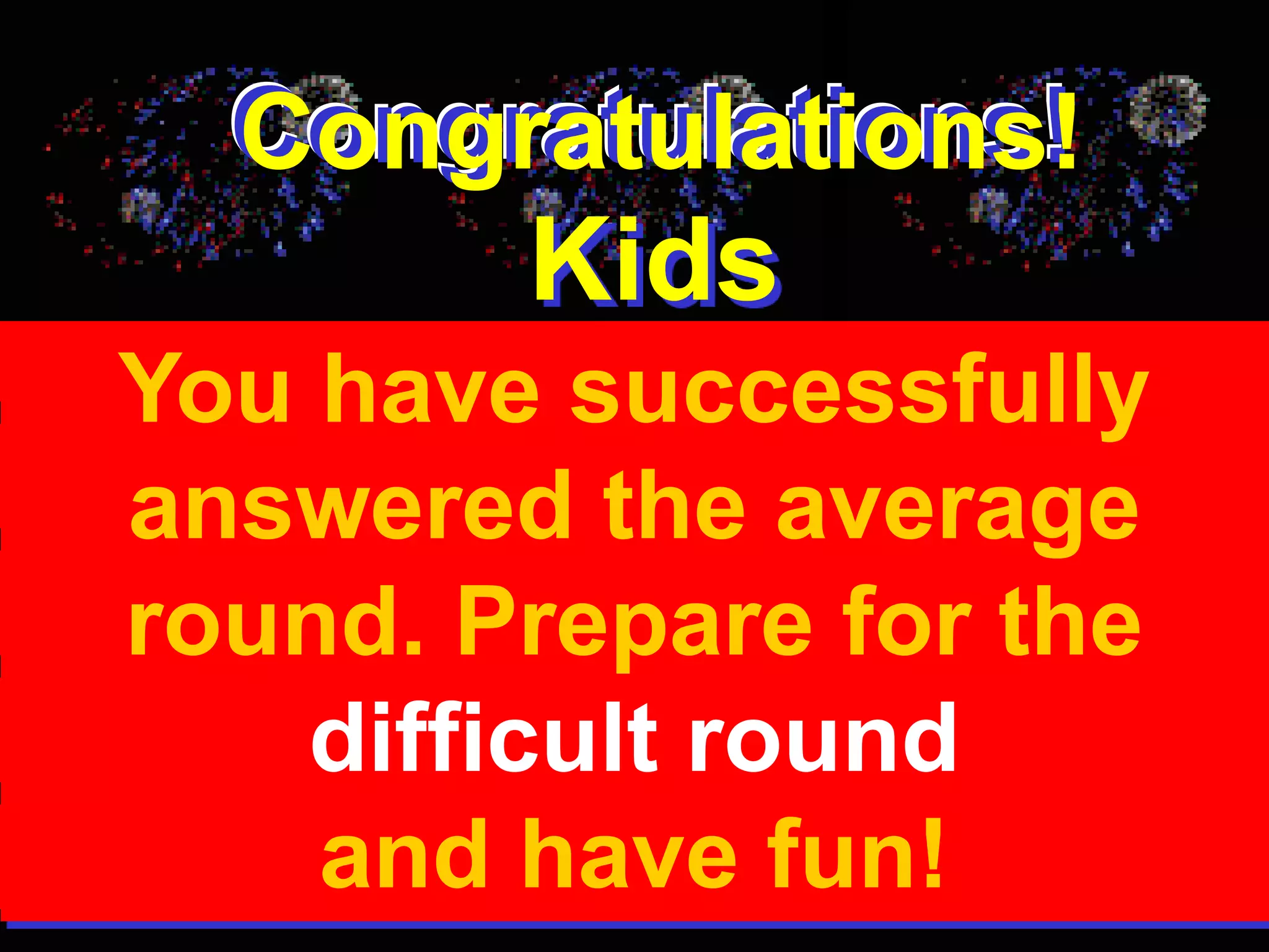 QUIZ BEE FOR GRADE 1-3 | PPTX