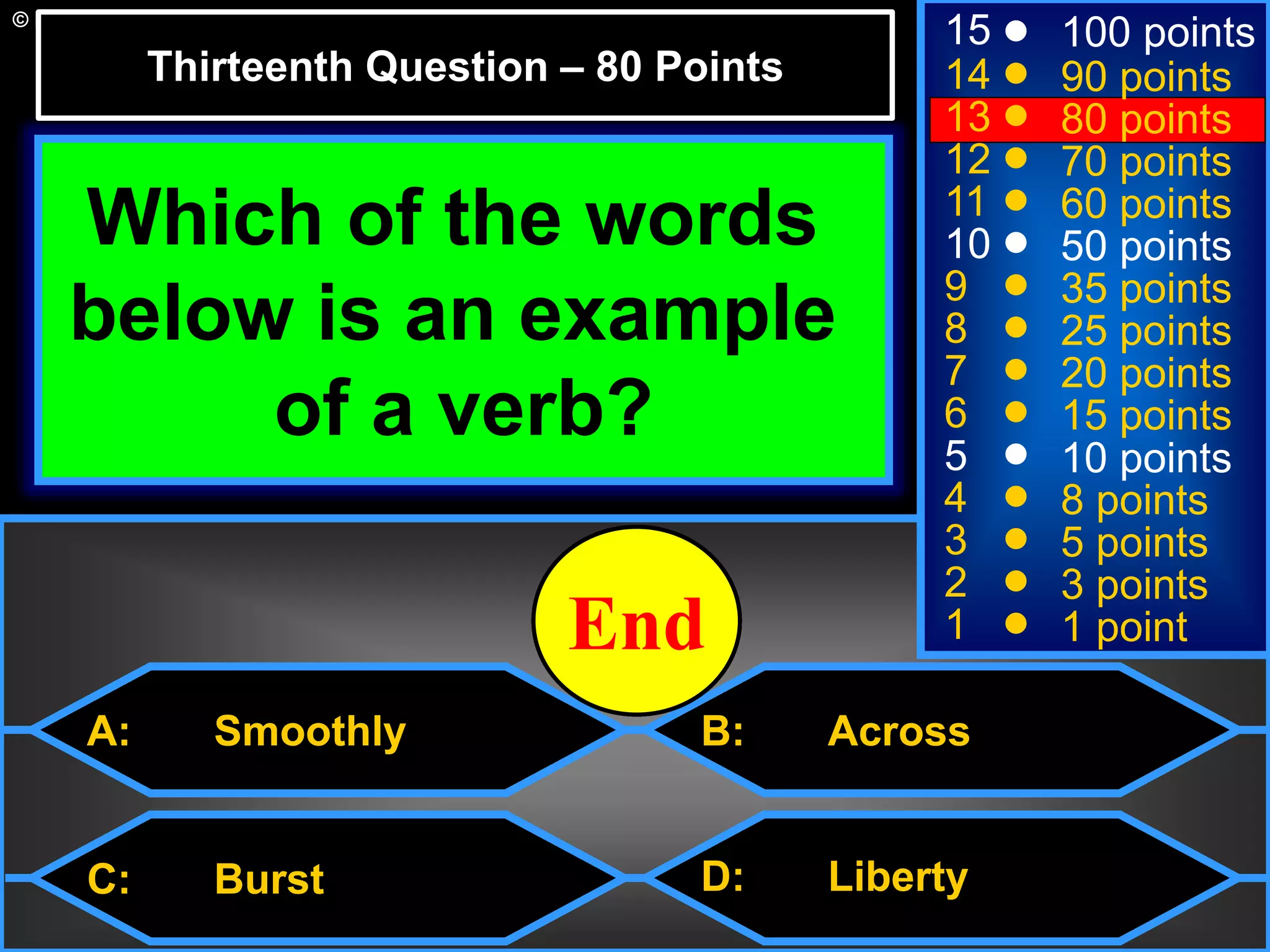 QUIZ BEE FOR GRADE 1-3 | PPTX