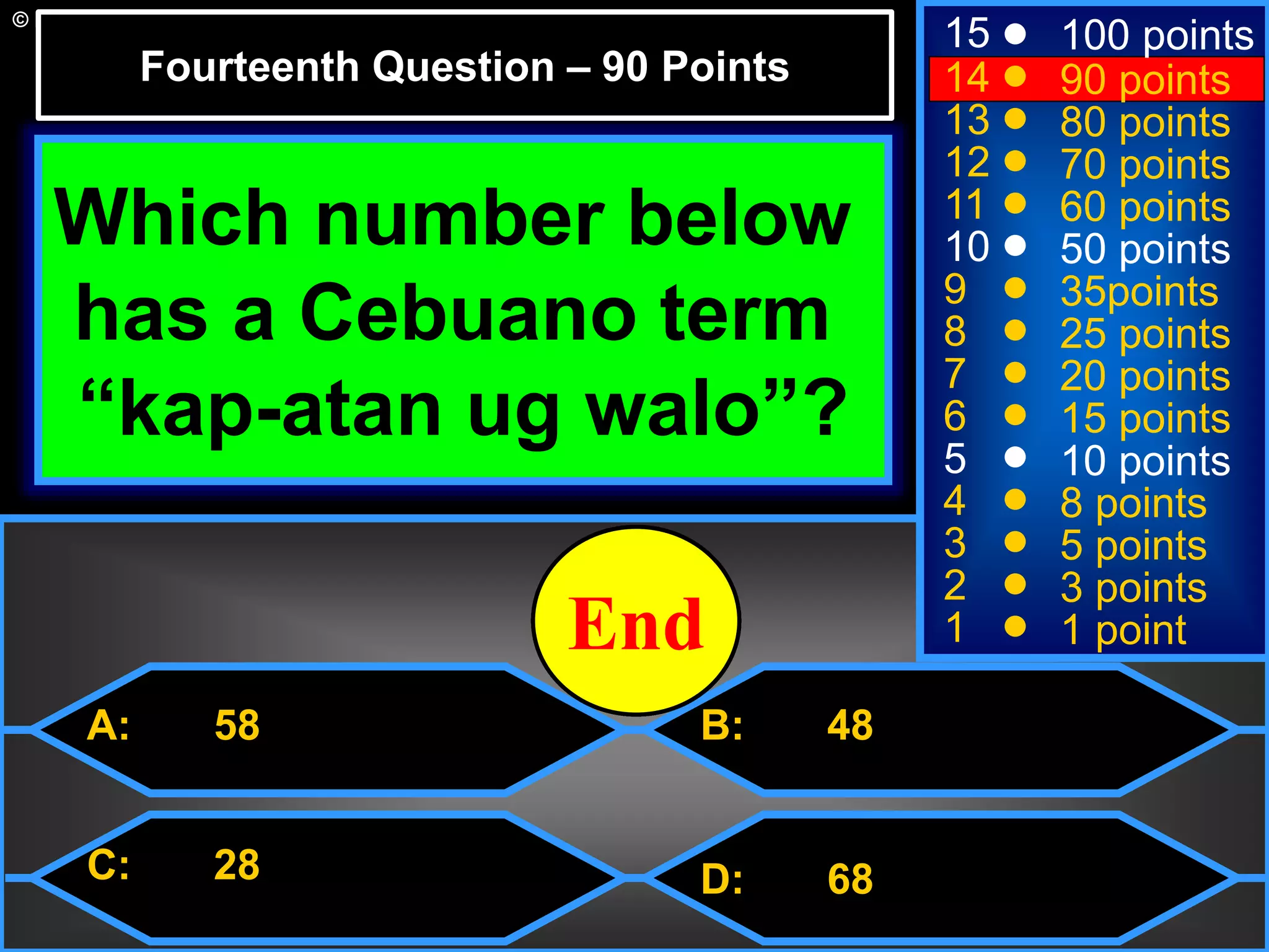 QUIZ BEE FOR GRADE 1-3 | PPTX
