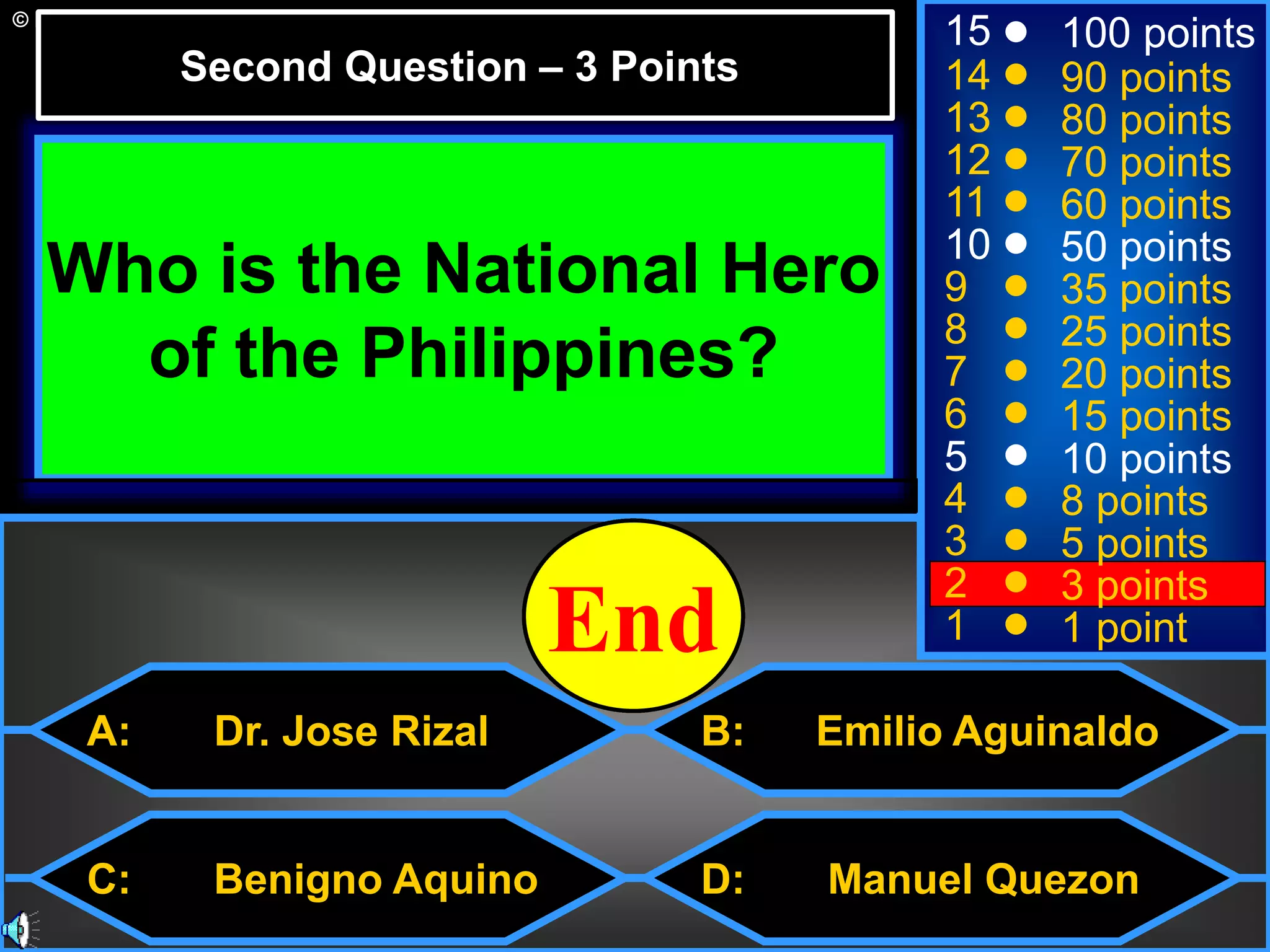 QUIZ BEE FOR GRADE 1-3 | PPTX