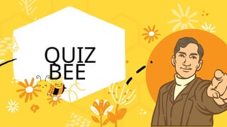INTERACTIVE QUIZ BEE PARA SA GRADE 9 FILIPINO NOLI ME TANGERE | PPTX
