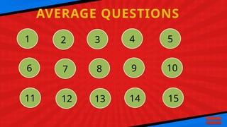 Mathematics Quiz Bee Questions, EASY, DIFFICULT | PPTX
