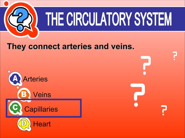 Quiz circulatory system | PPT
