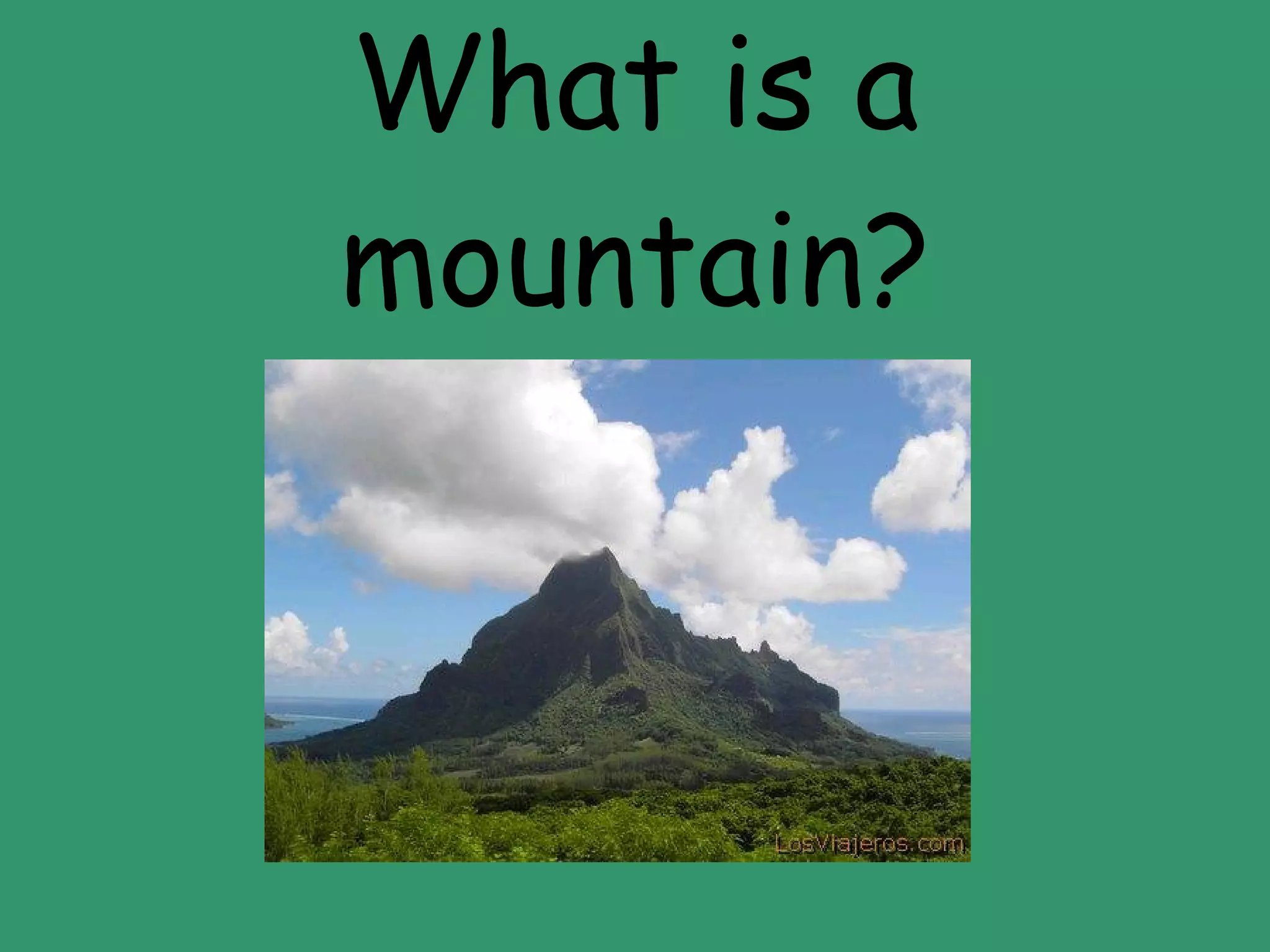 Quiz about landforms | PPT