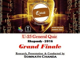 Rhapsody-Quizeto Grand Finale | PPT