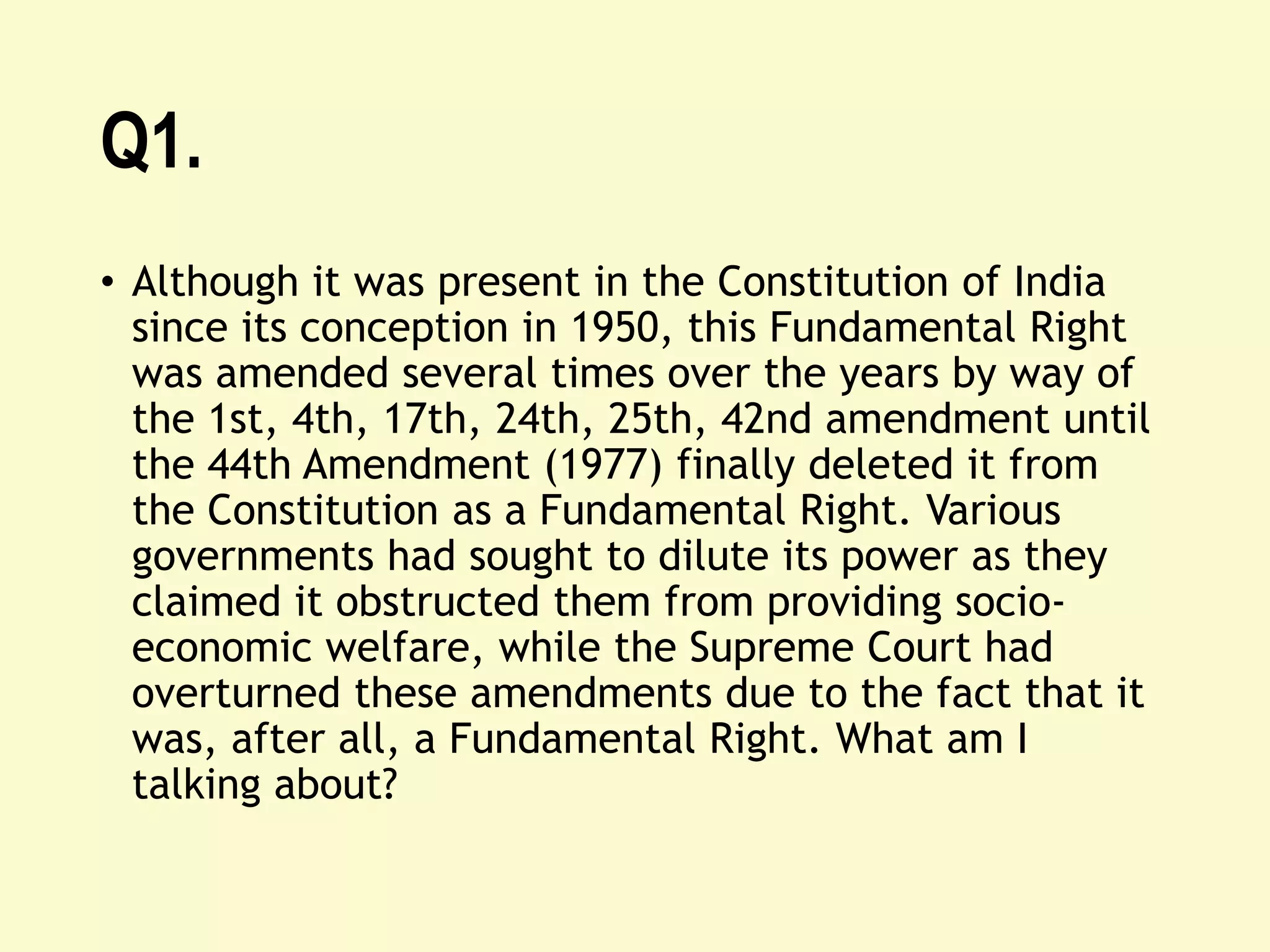 Constitution Day Quiz | PPTX