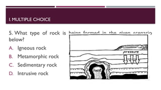 Quiz for Lesson 3-4 Properties of Minerals and Classification of Rocks ...