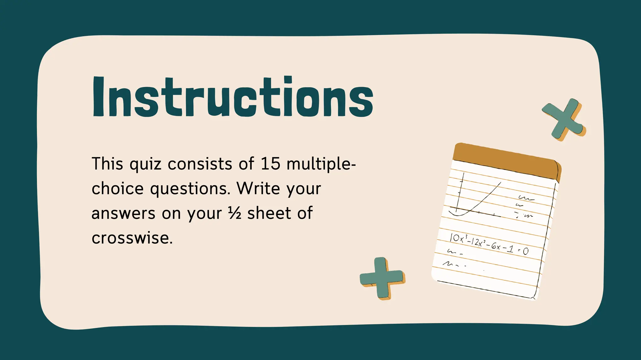 ALGEBRAIC NOTATION MATH GRADE 1ST QUARTER | PDF