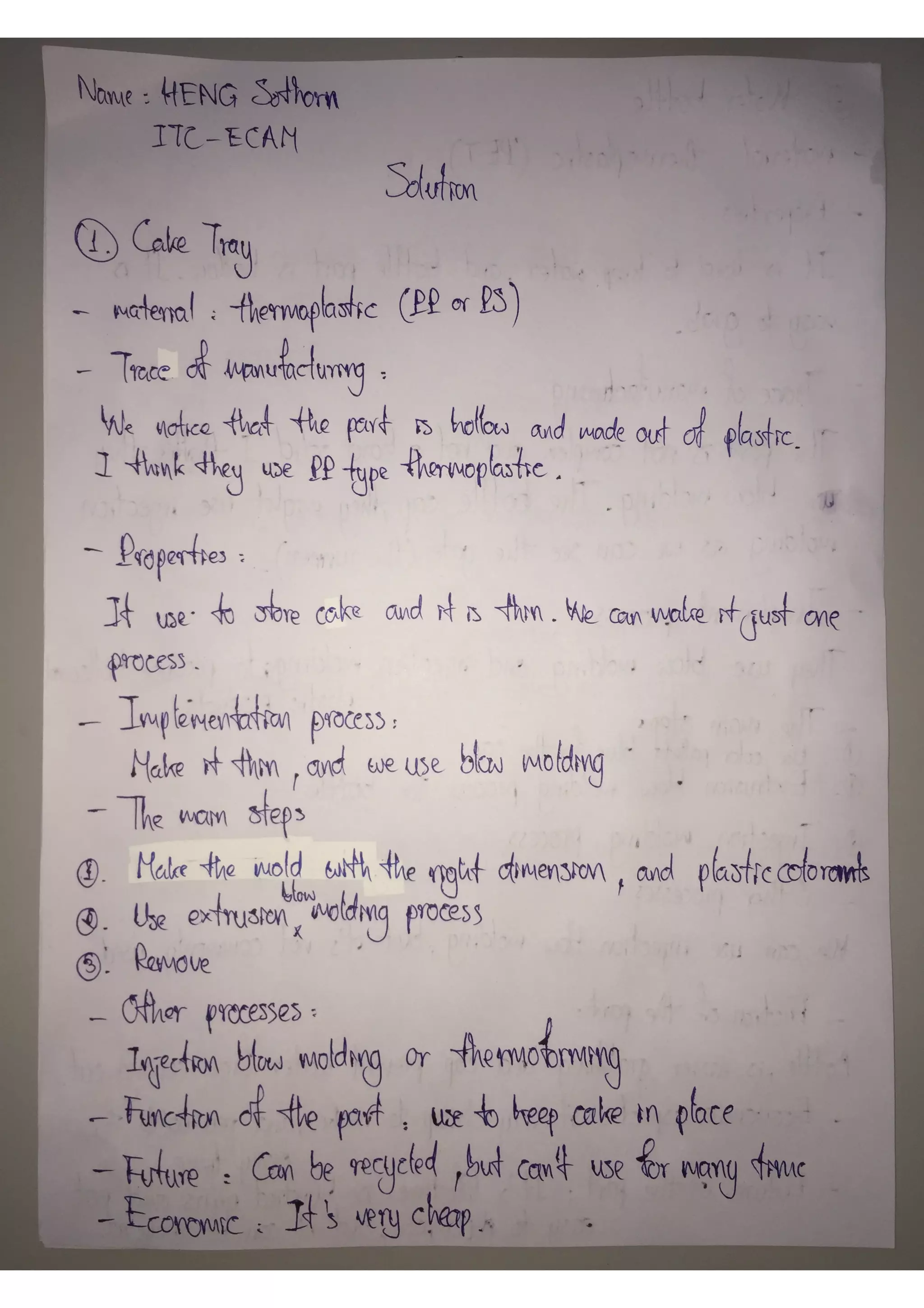 Quiz Industrial Method | PDF