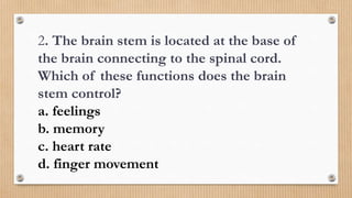 QUIZ IN POWER OF MIND (function of the brain.pptx