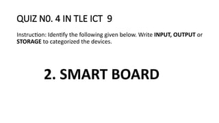QUIZ IN TLE ICT 9 and recitation about the parts of computer.pptx