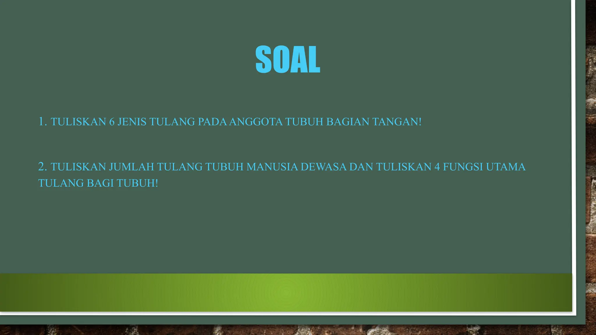 Kuis ipa kelas VIII materi semester dua .pptx