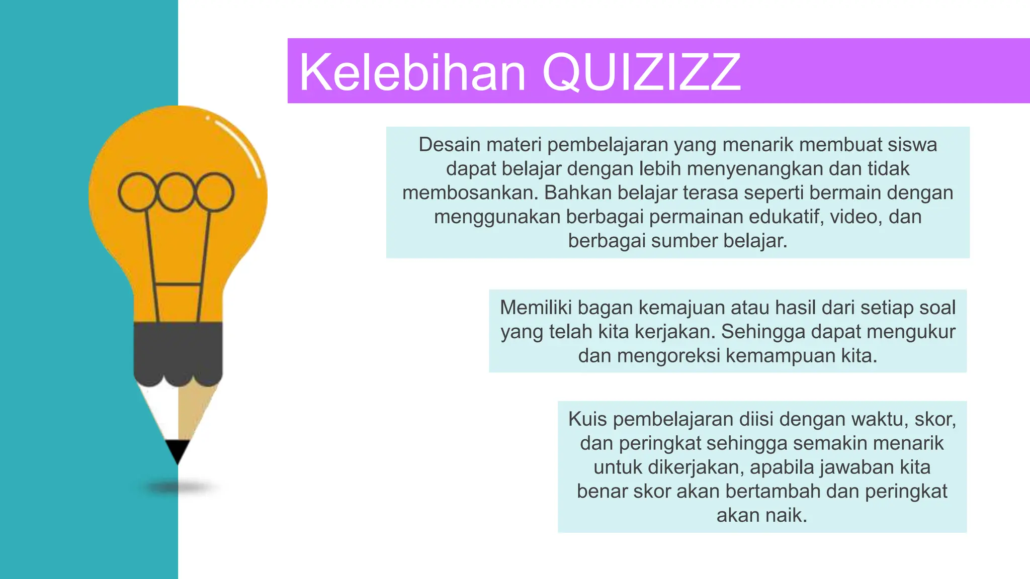 Presentasi Quizizz Untuk Pembelajaran di Sekolah | PPTX