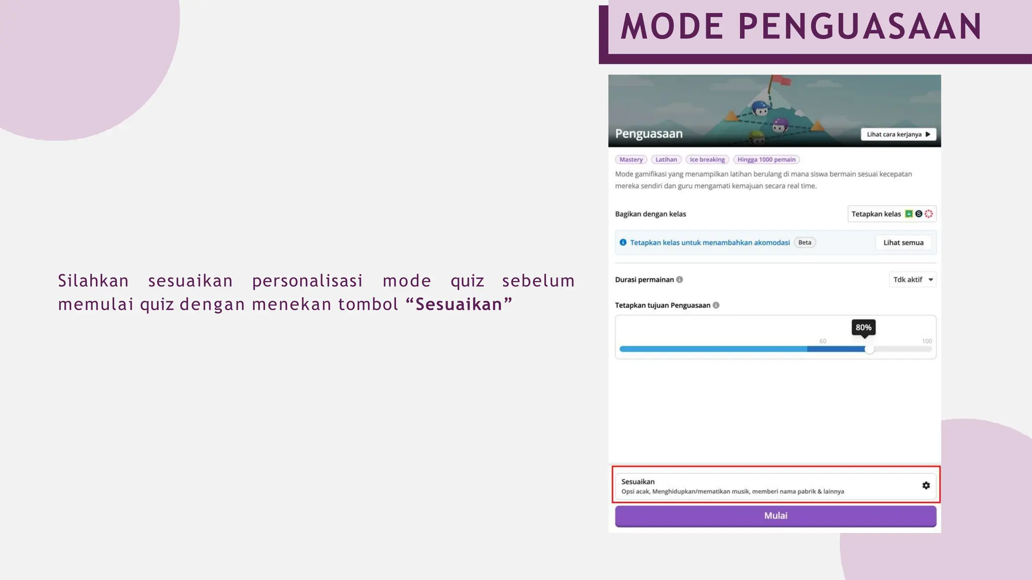 Petunjuk penggunaan Quizizz Mode Klasik.pptx