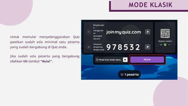 Petunjuk penggunaan Quizizz Mode Klasik.pptx
