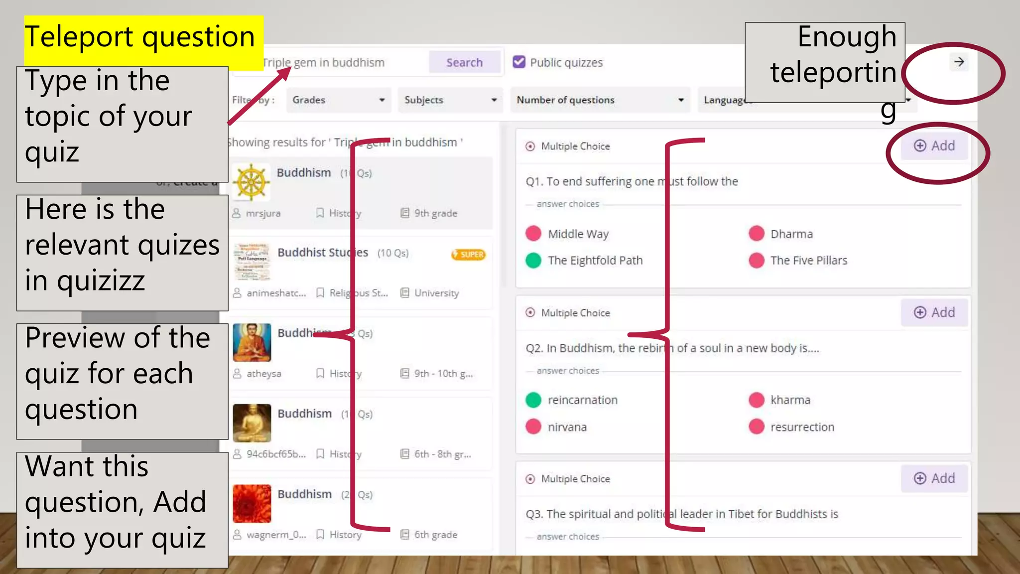 Quizizz in interactive learning | PPT