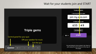 Quizizz in interactive learning | PPT