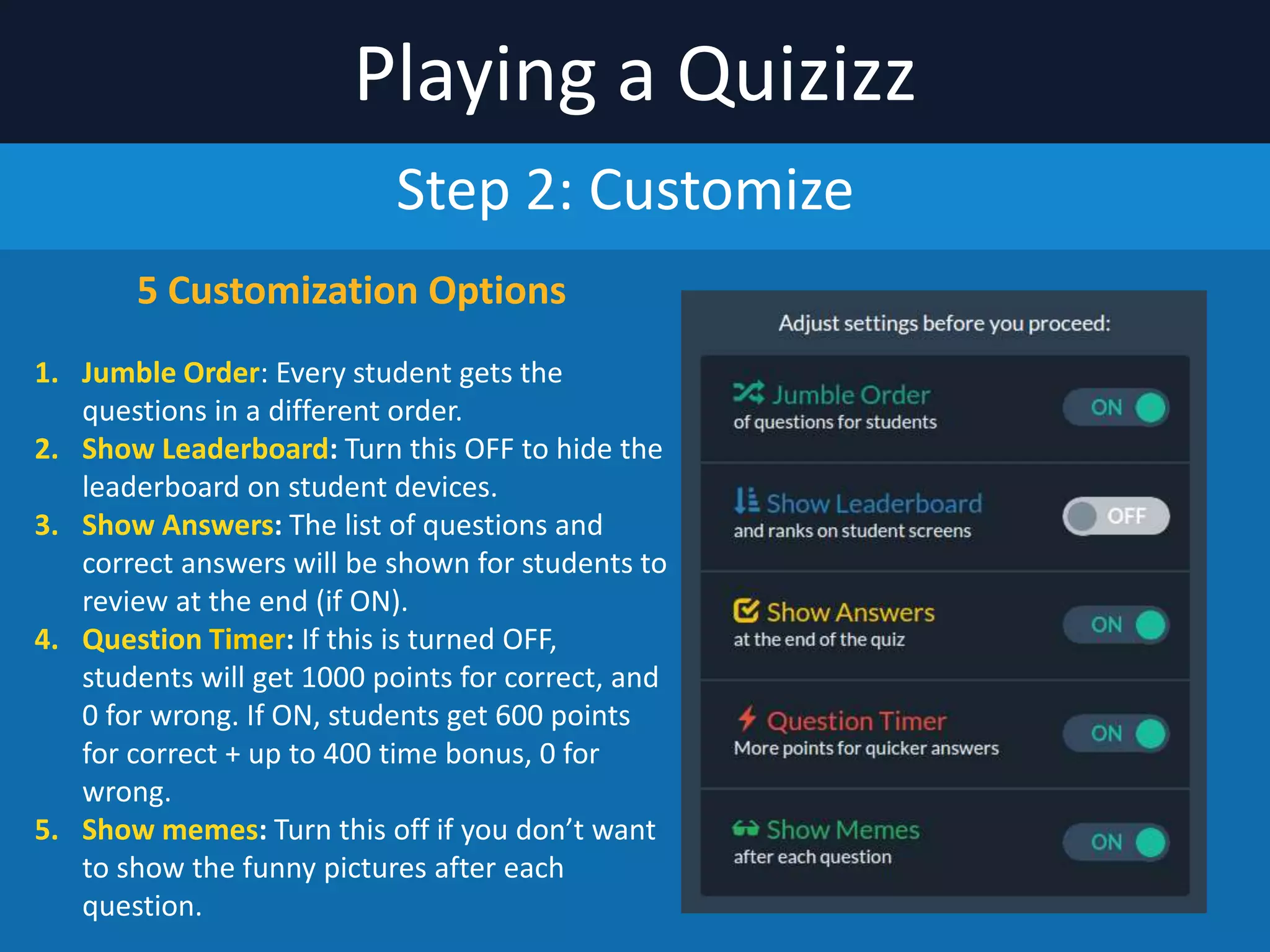 Quizizz Presentation | PPTX