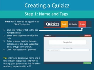 Quizizz Presentation | PPTX