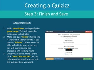 Quizizz Presentation | PPTX