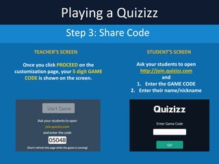 Quizizz Presentation | PPTX | Educational Video Games | Video Game Genres