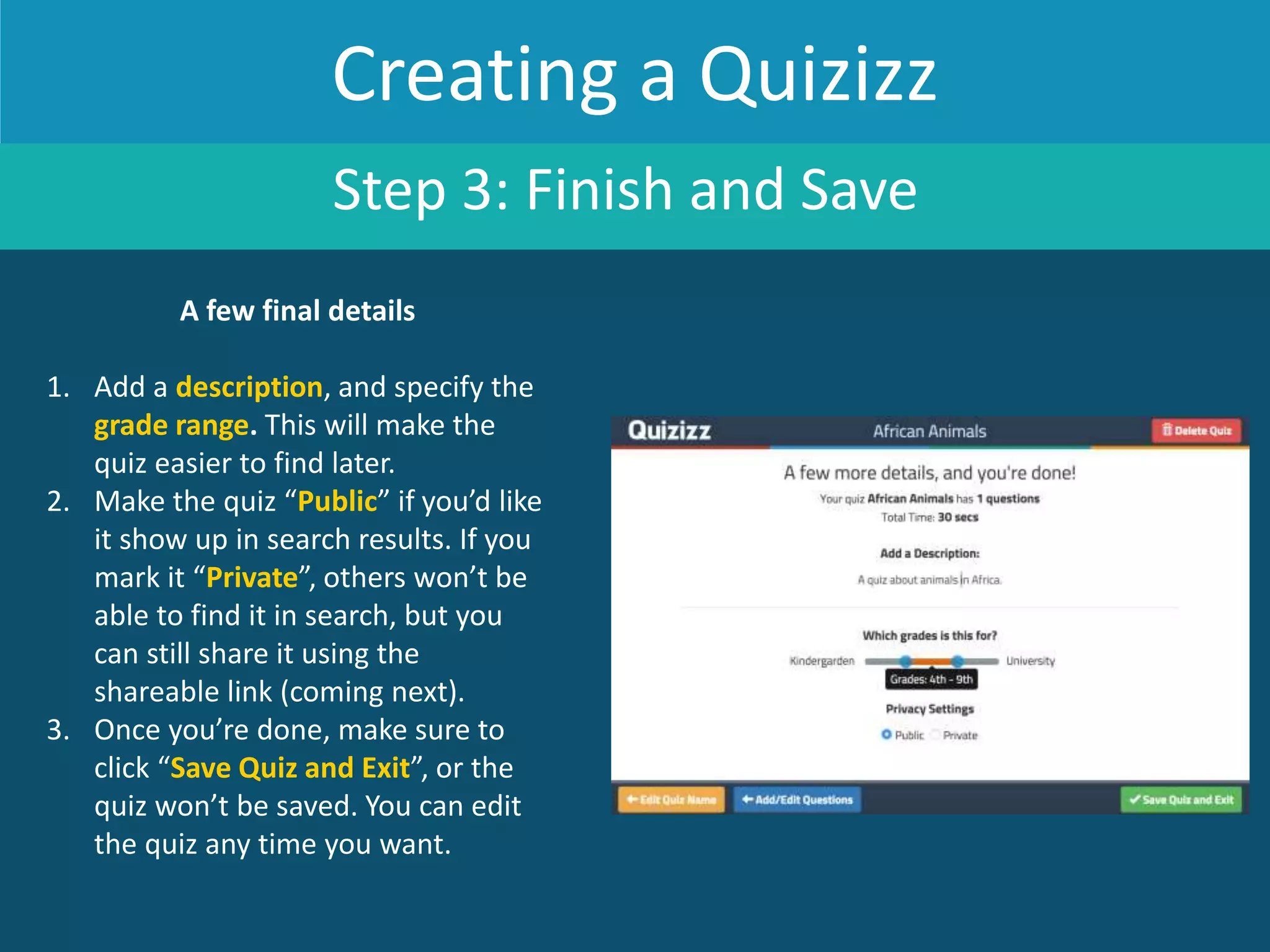 Quizizz Presentation | PDF