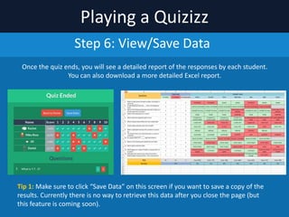 Quizizz Presentation | PDF