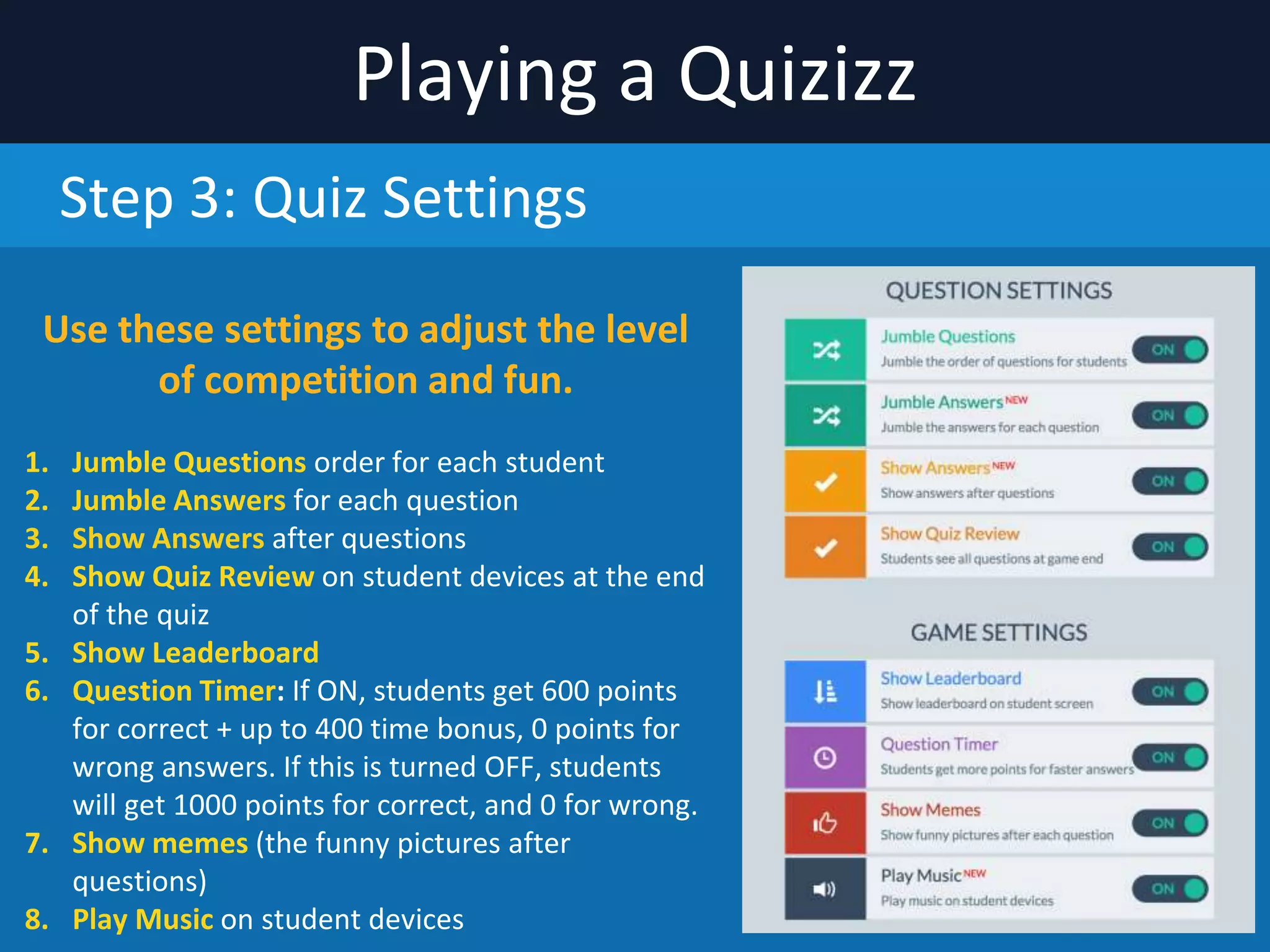 Quizizz presentation | PPTX