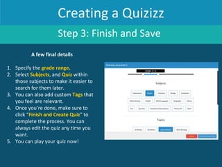 Quizizz presentation | PPTX
