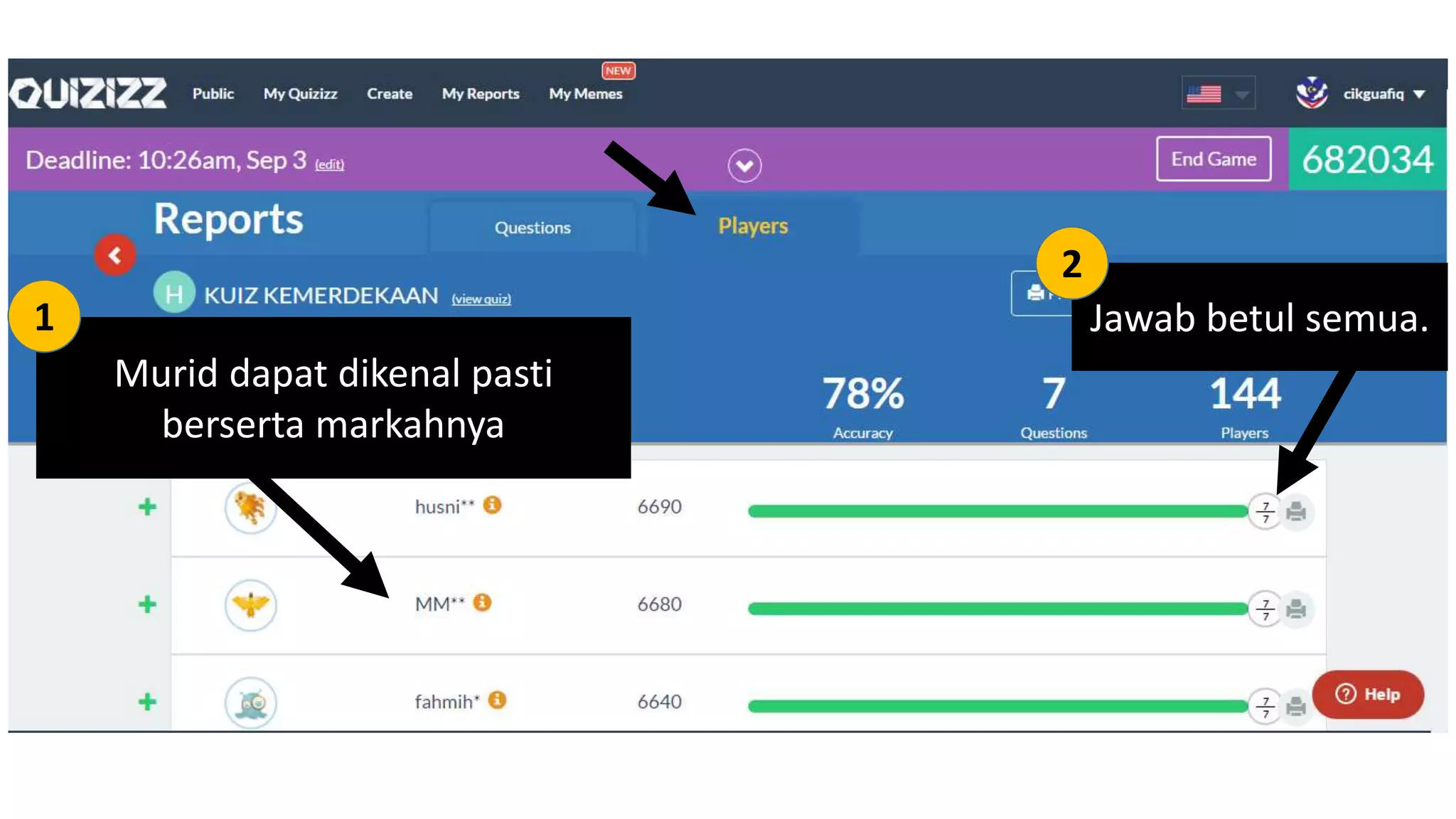 BINA KUIZ INTERAKTIF DENGAN QUIZIZZ | PPTX