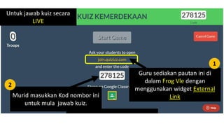 BINA KUIZ INTERAKTIF DENGAN QUIZIZZ | PPTX