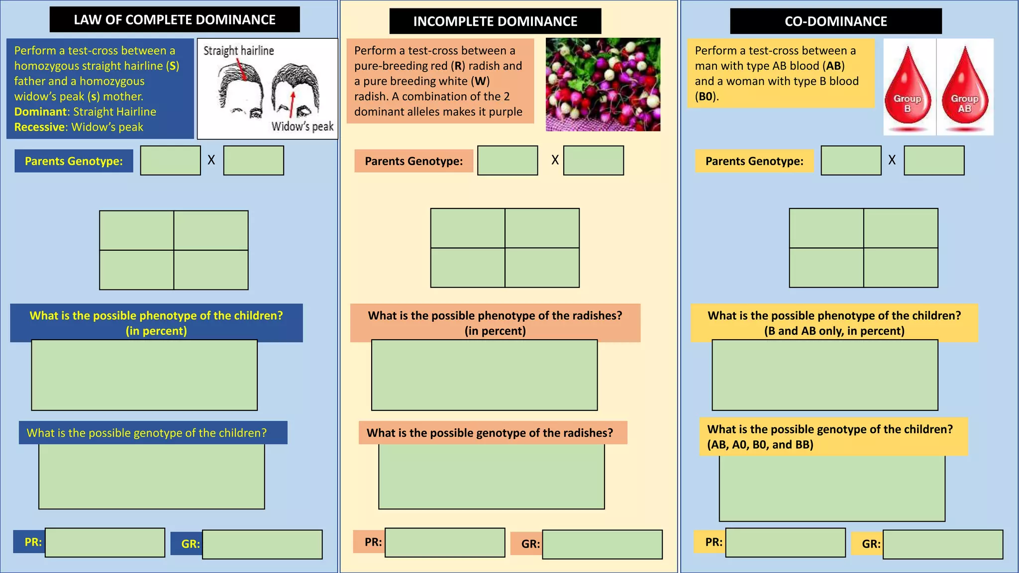 QUIZ Law of Dominance, Co-Dominance, Incomplete Dominance.pptx