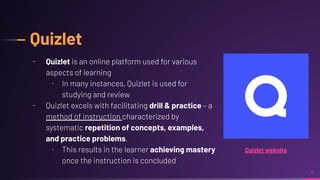 Gamification of Quizlet | PPT