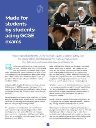 Quizlet 2019 Impact Report | PDF