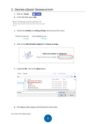 Creating a Quizlet Diagram | PDF | Technology & Computing