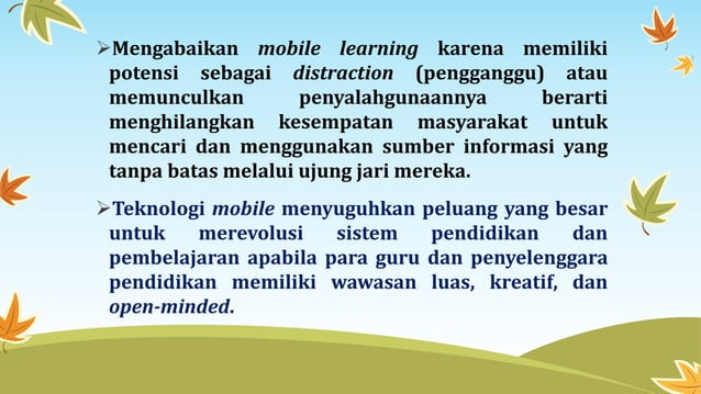 Quizlet dalam Mobile Learning | PPT