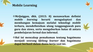 Quizlet dalam Mobile Learning | PPTX