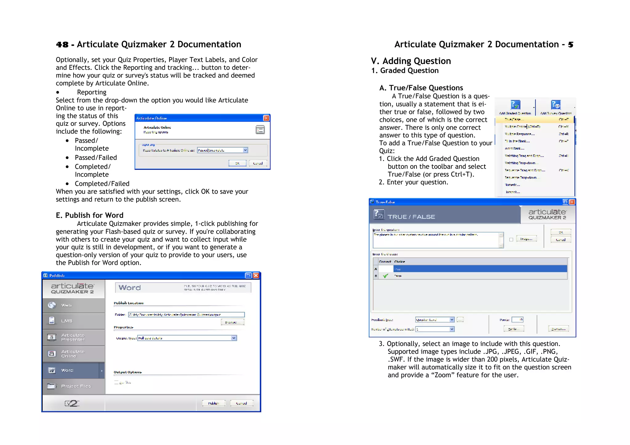 Manual Articulate Quizmaker | PPT