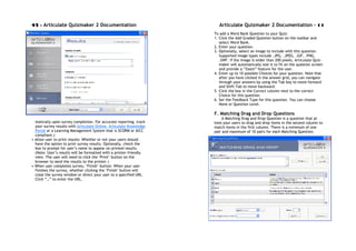 Manual Articulate Quizmaker | PPT