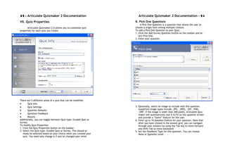 Manual Articulate Quizmaker | PPT