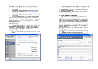 Manual Articulate Quizmaker | PPT